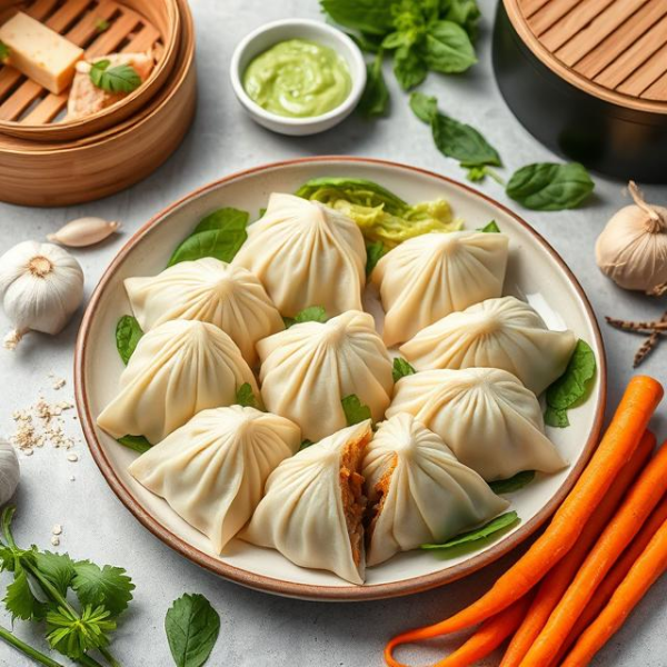 How to make Low Calorie Momos at home? – Hungry Q Frozen Foods