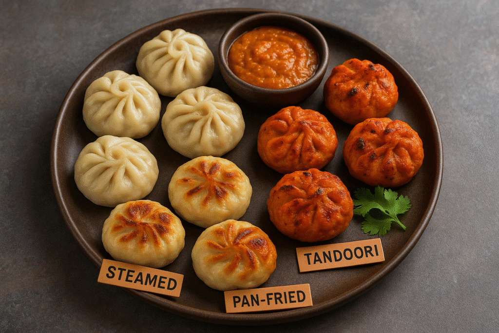 Cheese Corn Momos Recipe - Hungry Q Frozen Foods