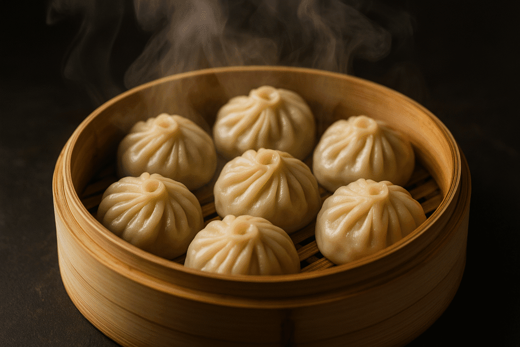 Cheese Corn Momos Recipe - Hungry Q Frozen Foods