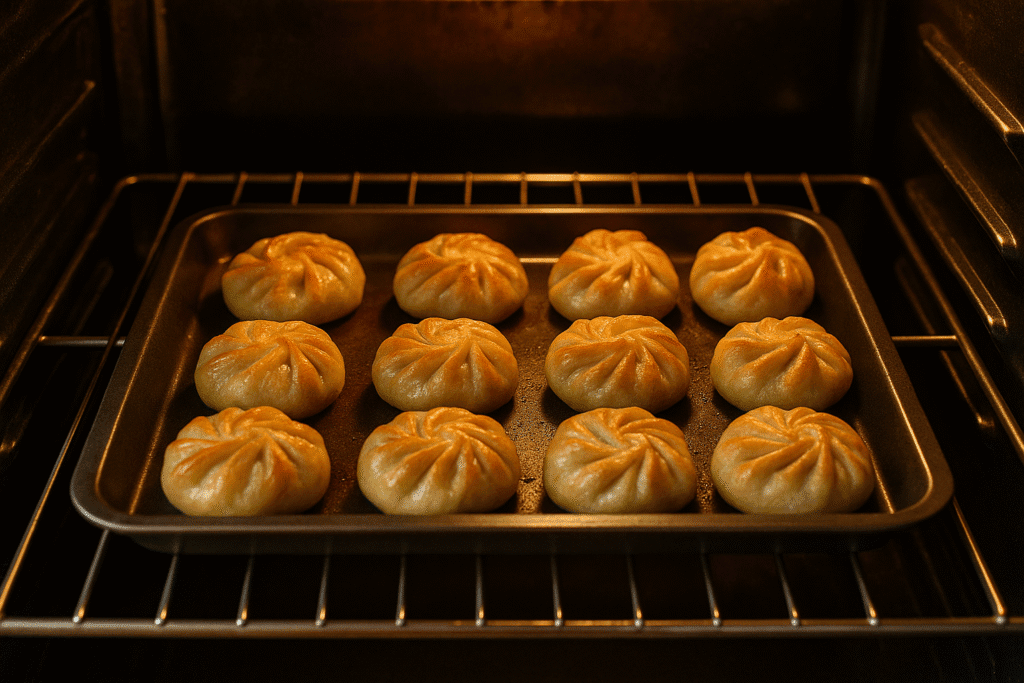 Cheese Corn Momos Recipe - Hungry Q Frozen Foods