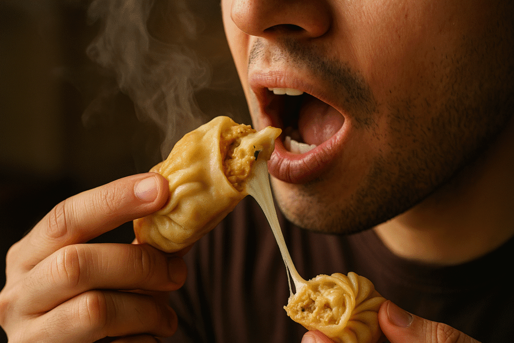 Chicken Cheese Momo Recipe – Hungry Q Frozen Foods