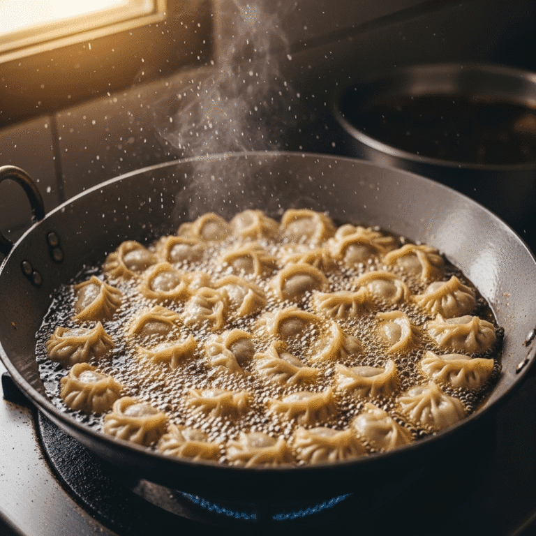 Chicken Fry Momos Recipe - Hungry Q Frozen Foods