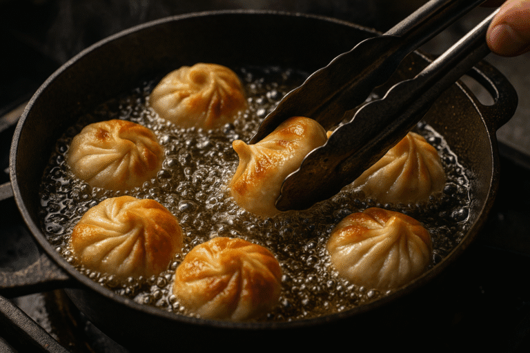 Chicken Kurkure Momos Recipe – Hungry Q Frozen Foods