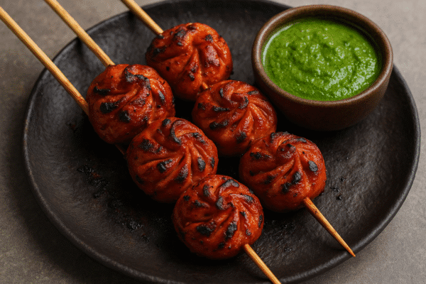 Chicken Tandoori Momos Recipe - Hungry Q Frozen Foods