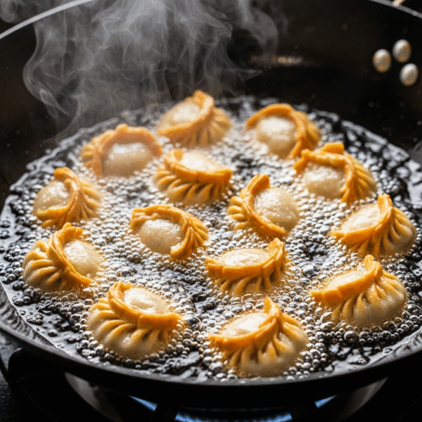 How to Make Fried Chicken Momos – Hungry Q Frozen Foods