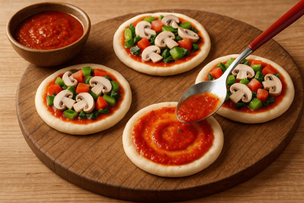 Pizza Sauce Recipe Jain - Hungry Q Frozen Foods