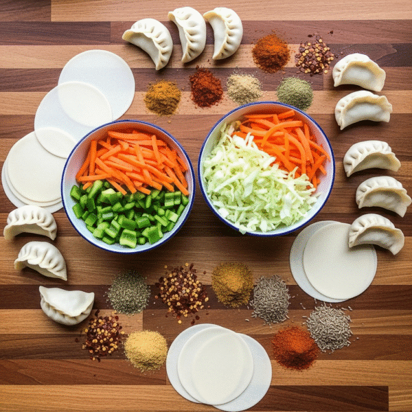 Sizzling Street Treat: Veg Fried Momo Recipe - Hungry Q Frozen Foods