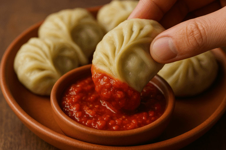 Veg Himalayan Momo - Hungry Q Frozen Foods