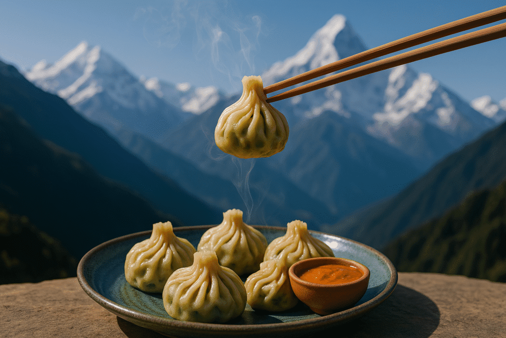 Veg Himalayan Steam Momo - Hungry Q Frozen Foods