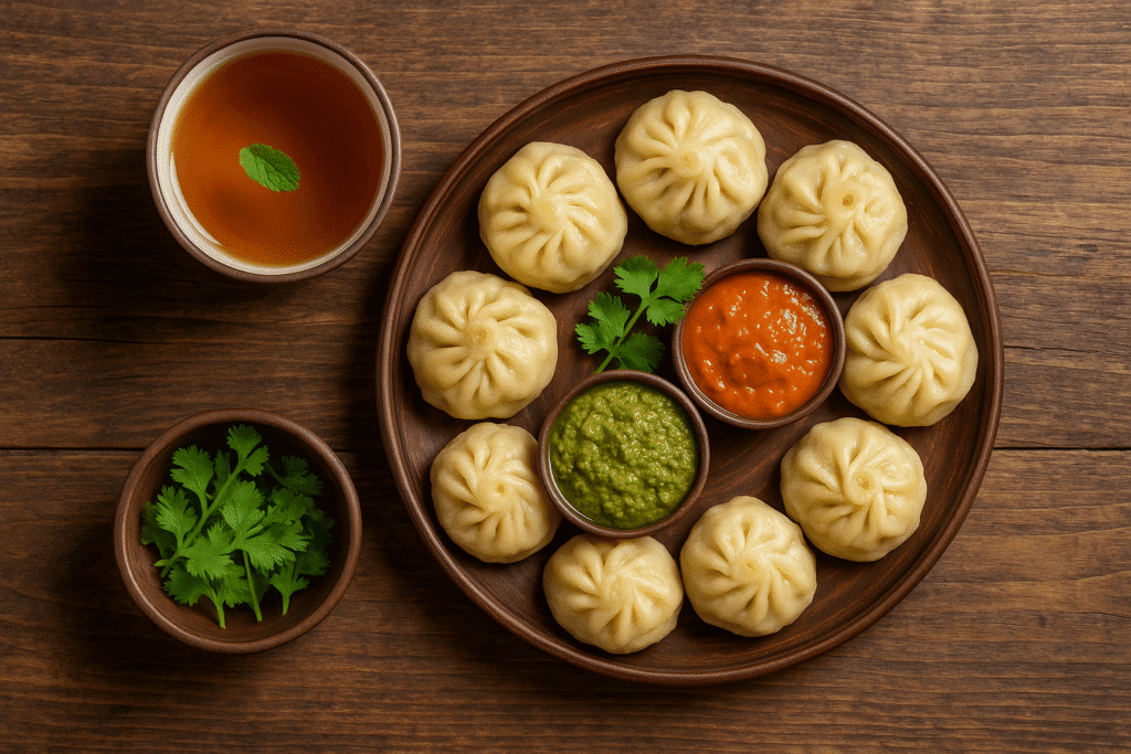 Veg Himalayan Steam Momo - Hungry Q Frozen Foods
