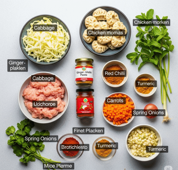 Indian Chicken Momos Recipe with Desi Ingredients - Hungry Q Frozen Foods