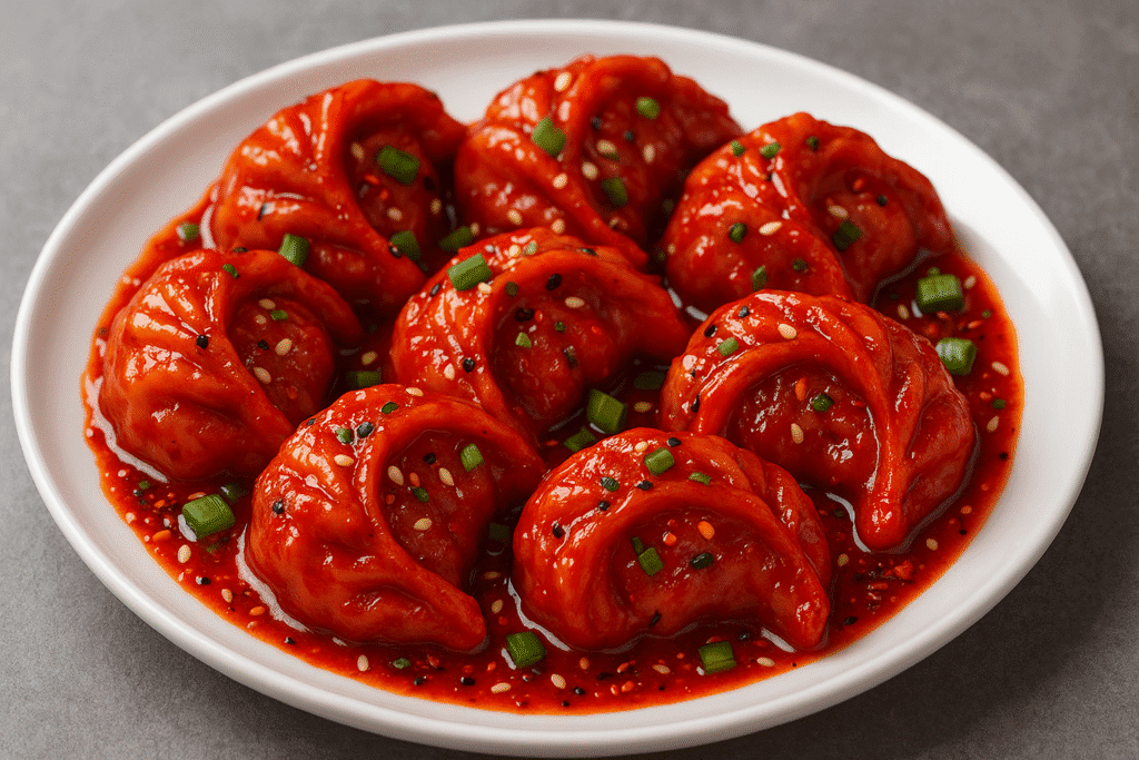 Chicken Schezwan Momos – Hungry Q Frozen Foods
