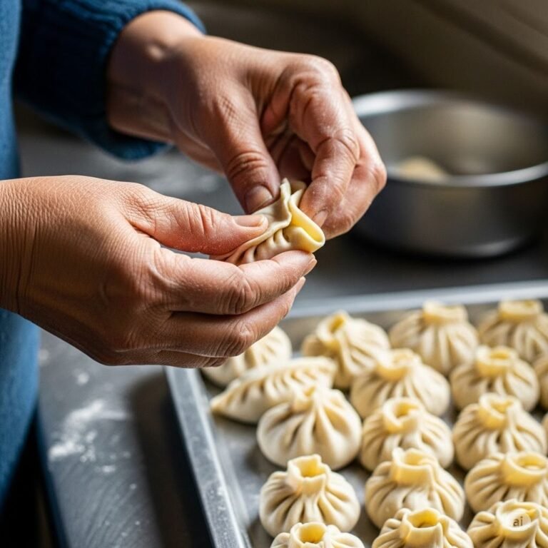 how to cook chicken momo - Hungry Q Frozen Foods