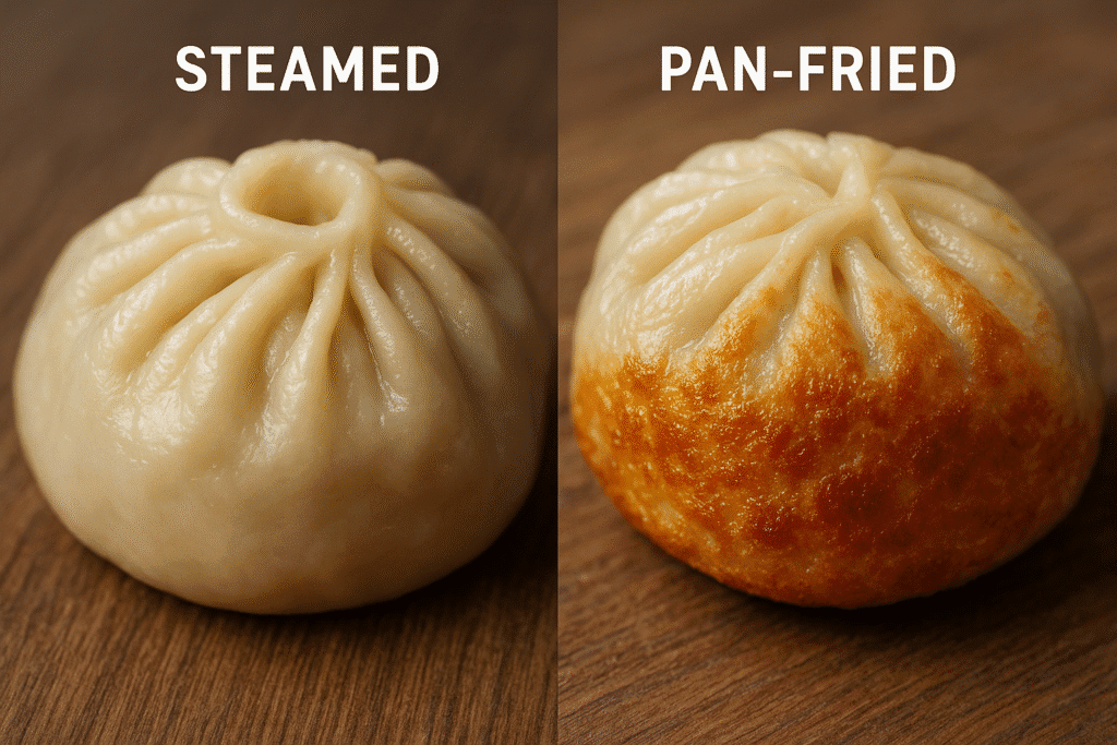 Pan Fried Chicken Momos - Hungry Q Frozen Foods